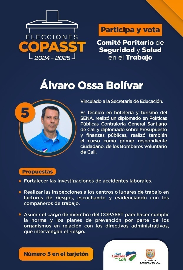 Conozca las propuestas de los candidatos para las lecciones al COPASST ...
